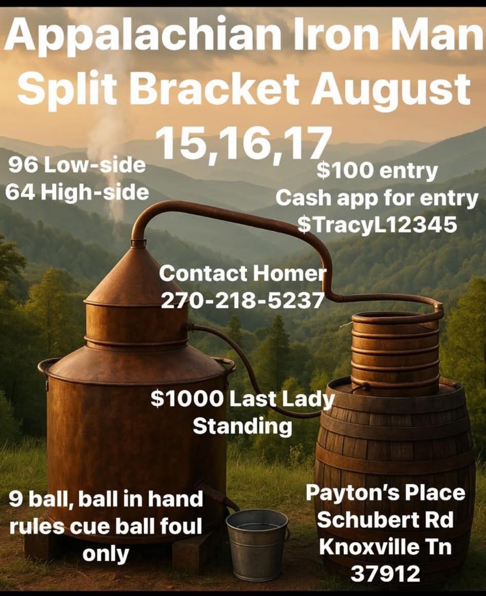 Appalachian Iron Man Split Bracket at Payton's Place in Knoxville ...